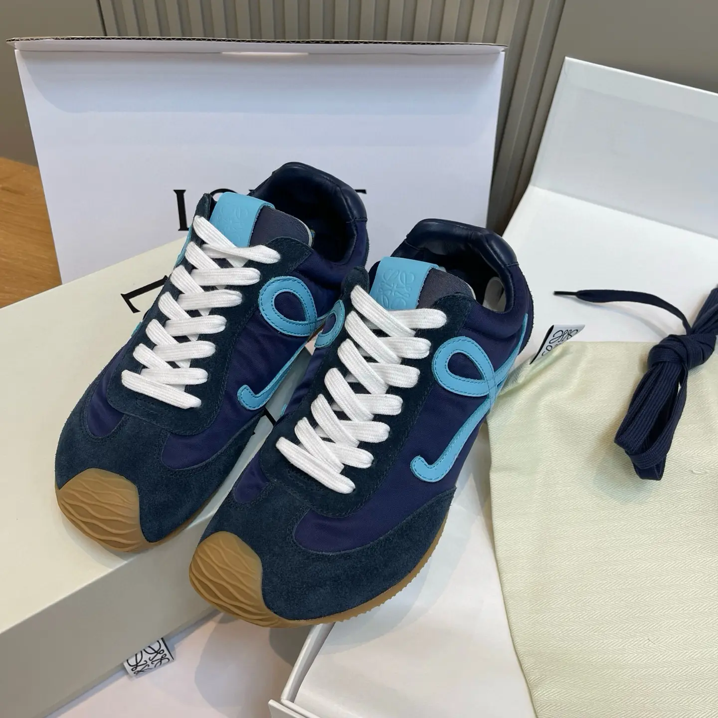 Loewe 2025 Ballet Runner Series Couple Sports Shoes